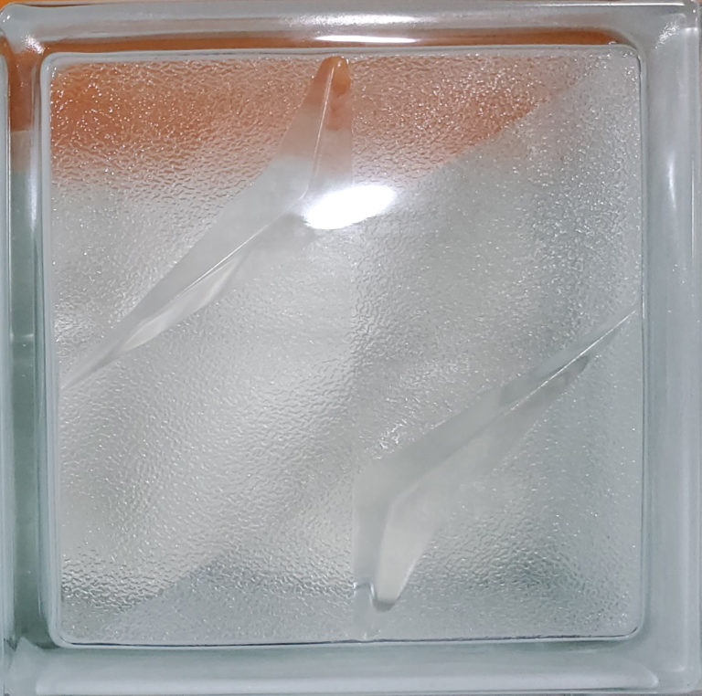 GLASS BLOCK FROST BISTAR CLEAR | West African Hardware Decor